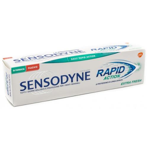 SENSODYNE RAPID ACTION EXTRA FRESH 75 ml - FarmaBindaPlus
